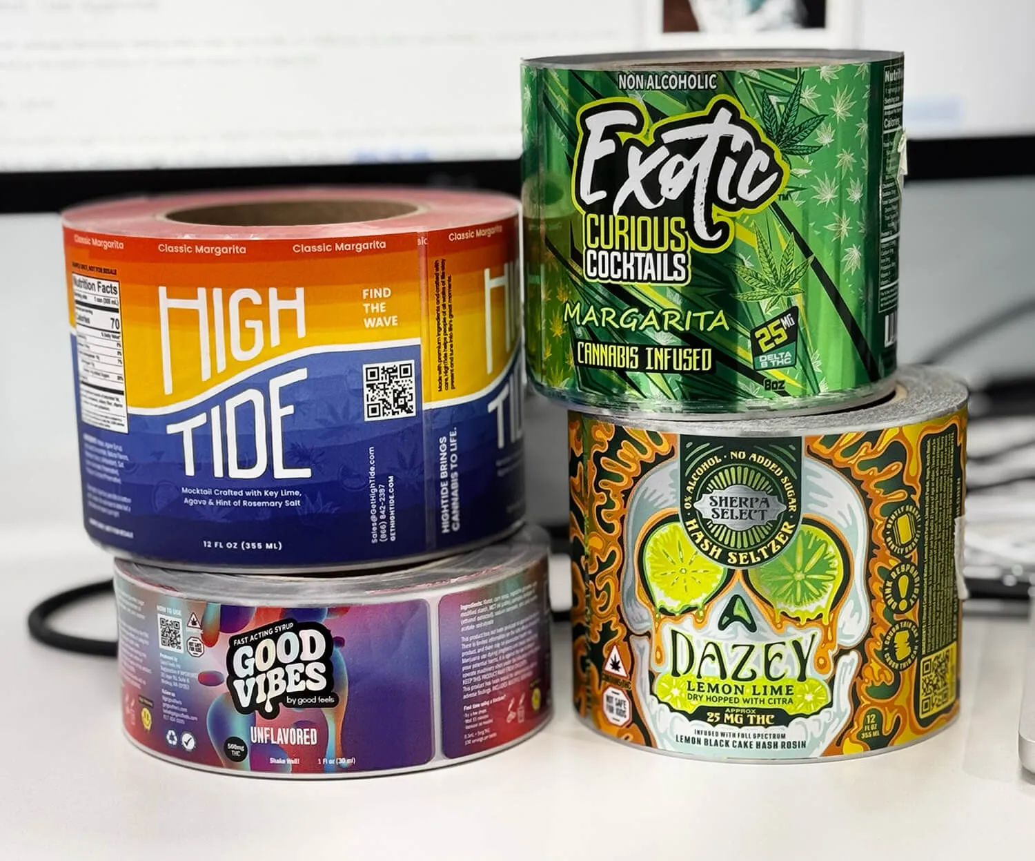 Custom Cannabis Labels | No Minimum or Rush Fees